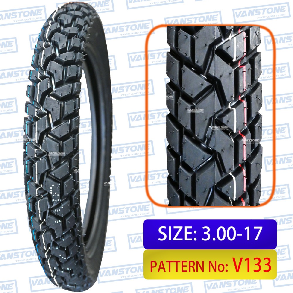 VX033_MOTORCYCLE TIRE 3.00-17 - Qingdao vanstone industry co.,ltd